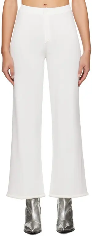 SIMONMILLER Rib Knit Wide-leg Trousers