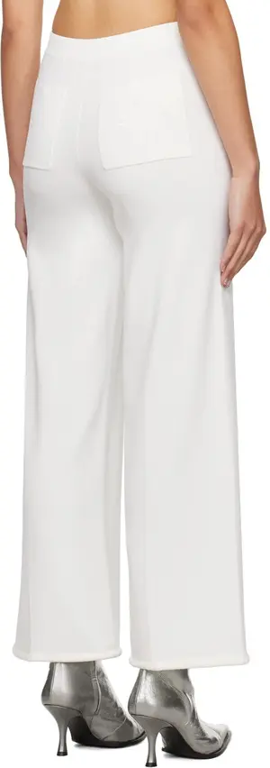 SIMONMILLER Rib Knit Wide-leg Trousers
