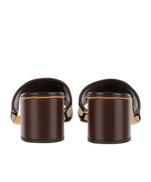 Valentino Garavani Vlogo Signature Open Toe Mules