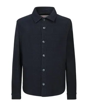 Herno Buttoned Long Sleeve Shirt Jacket