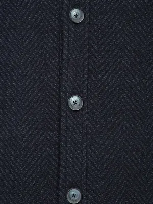 Herno Buttoned Long Sleeve Shirt Jacket