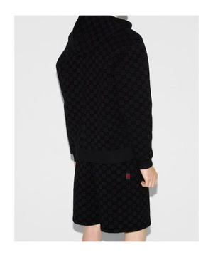 Gucci Monogrammed Zip-up Hoodie