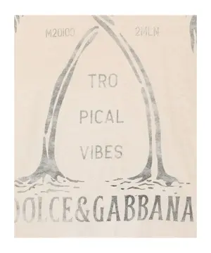 Dolce & Gabbana Dolce Gabbana Banana Tree Printed Short-sleeved T-shirt