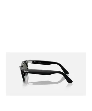 Ray-ban Wayfarer Oval Sunglasses - Polished Black
