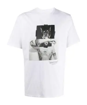 Neil Barrett Printed T-shirt With Round Neck