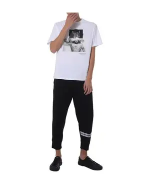 Neil Barrett Printed T-shirt With Round Neck