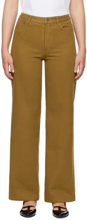 A.p.c. Button Detailed Bottoms For Women