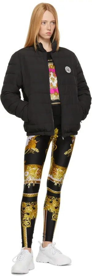 Versace Logo Print Crewneck Sweatshirt