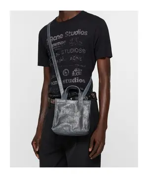 Acne Studios Mini Tote Bag With Embossed Logo