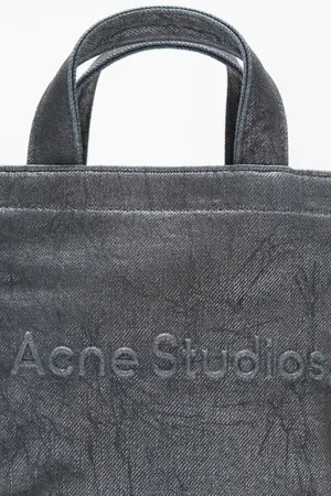 Acne Studios Mini Tote Bag With Embossed Logo