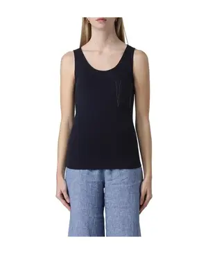 Fabiana Filippi Sleeveless Pocket Top