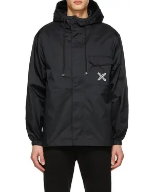 Kenzo X Logo" Hooded Rain Jacket