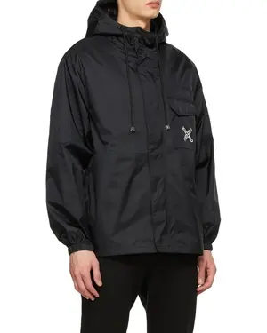 Kenzo X Logo" Hooded Rain Jacket