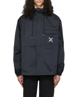 Kenzo X Logo" Hooded Rain Jacket