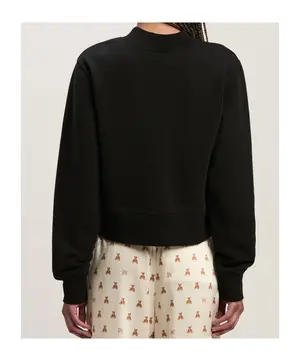 Palm Angels Bear In Mind Crewneck Sweatshirt - Black-brown