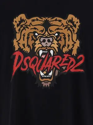 Dsquared2 Logo Printed Crewneck T-shirt