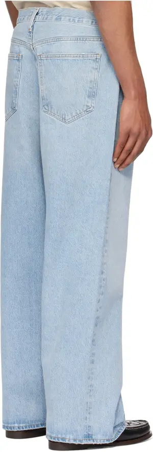 AGOLDE Low Slung Baggy Jeans - Blue