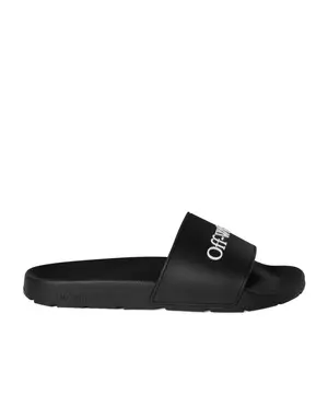 Off-white Printed Sandals For Women