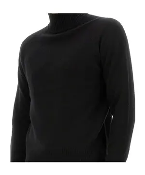 Dries Van Noten Long-sleeved Roll-neck Jumper - Black