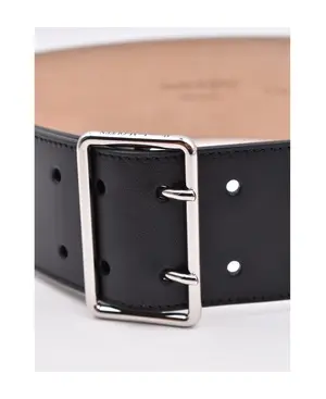 Alexander McQueen Wide Military Belt