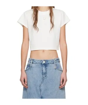 WOOYOUNGMI Cropped T-shirt