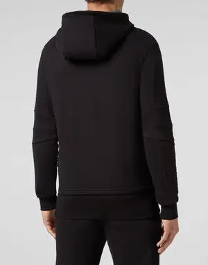 Philipp Plein Logo Detail Hooded Sweatshirt