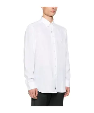 Etro Buttoned Long-sleeve Shirt - White