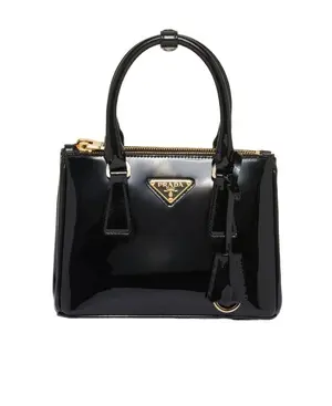 Prada Galleria Mini Handbag With Triangle Logo