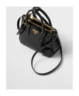 Prada Galleria Mini Handbag With Triangle Logo