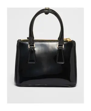 Prada Galleria Mini Handbag With Triangle Logo