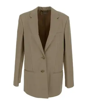 Stella McCartney Single-breasted Tailored Blazer - Brown