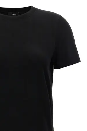 Theory Crew Neck Short Sleeve Knitted Top