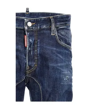 Dsquared2 Distressed Skinny Jeans - Blue