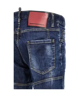 Dsquared2 Distressed Skinny Jeans - Blue