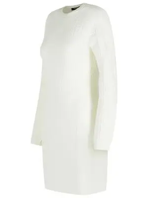 Balmain Monogram Knitted Mini Dress
