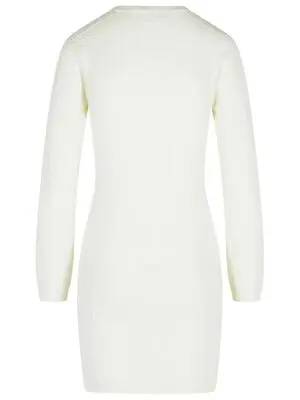 Balmain Monogram Knitted Mini Dress
