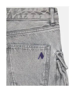 Attico Essie Long Cargo Pants - Gray