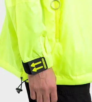 Off-White Hooded Lightweight Jacket - Yellow
