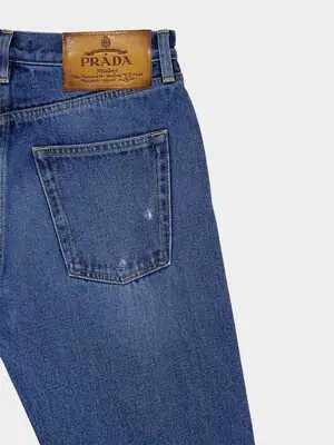 Prada Mid-rise Straight Leg Jeans