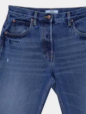 Prada Mid-rise Straight Leg Jeans