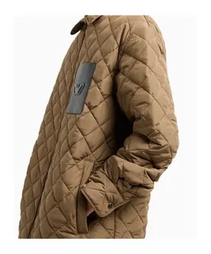 Emporio Armani Quilted Logo-embossed Jacket