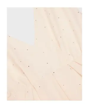 Celine Minimal Draped Dress In Viscose Sabl