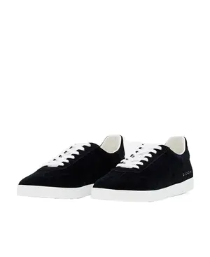 Givenchy Town 4g Debossed Suede Sneakers - Black