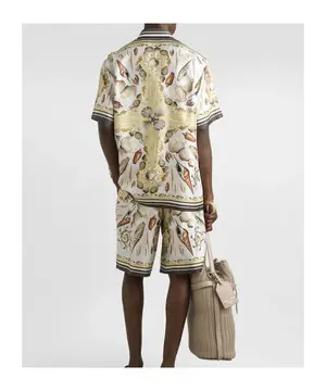 Dolce & Gabbana Dolce Gabbana Shell Printed Short-sleeved Shirt