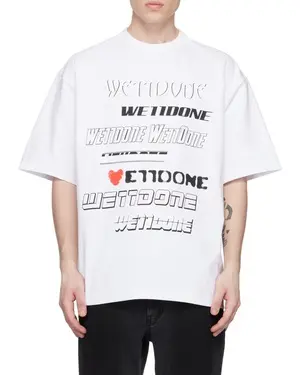 We11done Logo Shirts For Men