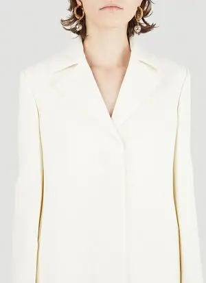 JIL SANDER Padded Shoulder Tailored Blazer