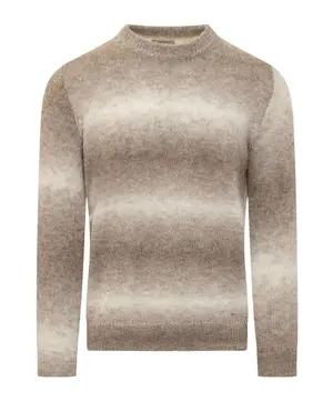 Woolrich Ombré-effect Knitted Jumper