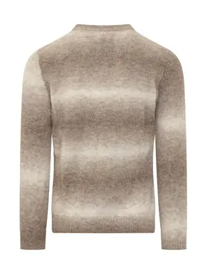 Woolrich Ombré-effect Knitted Jumper