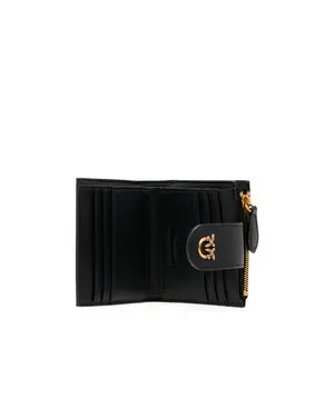 Pinko Logo Flap Wallet - Black