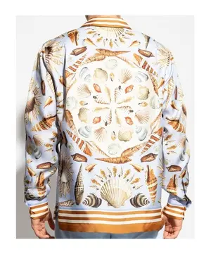 Dolce & Gabbana Dolce Gabbana Shell Printed Long-sleeved Shirt